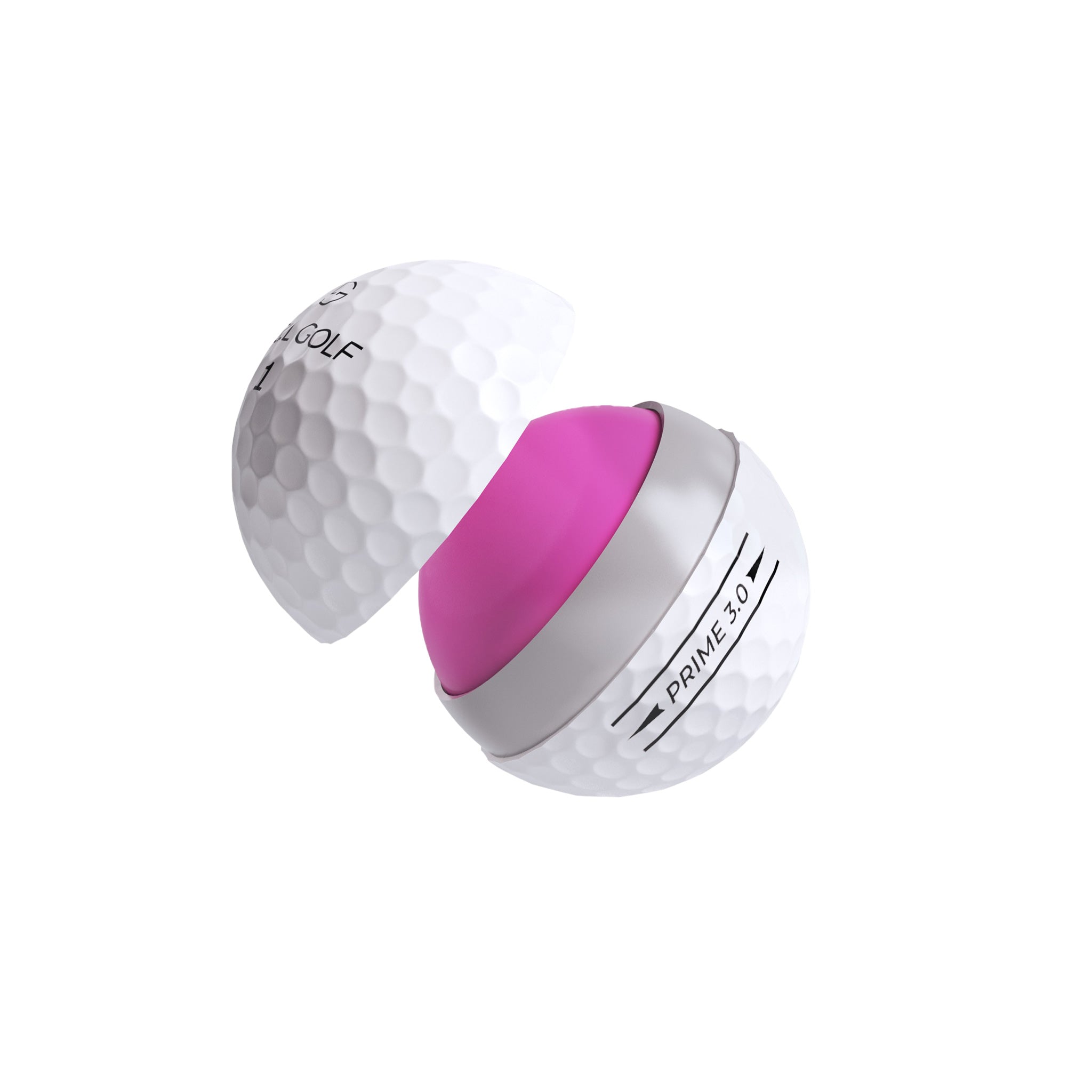 Snell PRIME 3.0 Golf Ball | 3-Piece Urethane Ball for Mid Swing Speeds ...