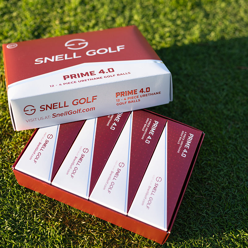 Snell PRIME 4.0 Golf Ball | 4-Piece Urethane Ball for High Swing Speeds ...