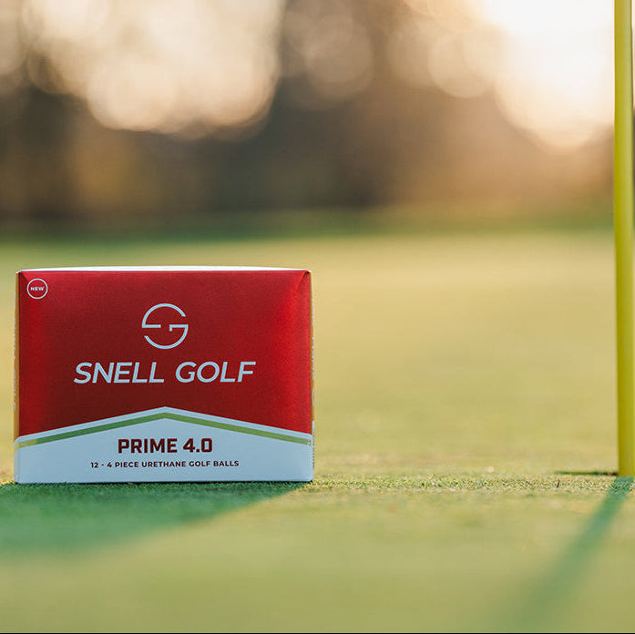 Snell PRIME 4.0 Golf Ball | 4-Piece Urethane Ball for High Swing Speeds - Snell Golf